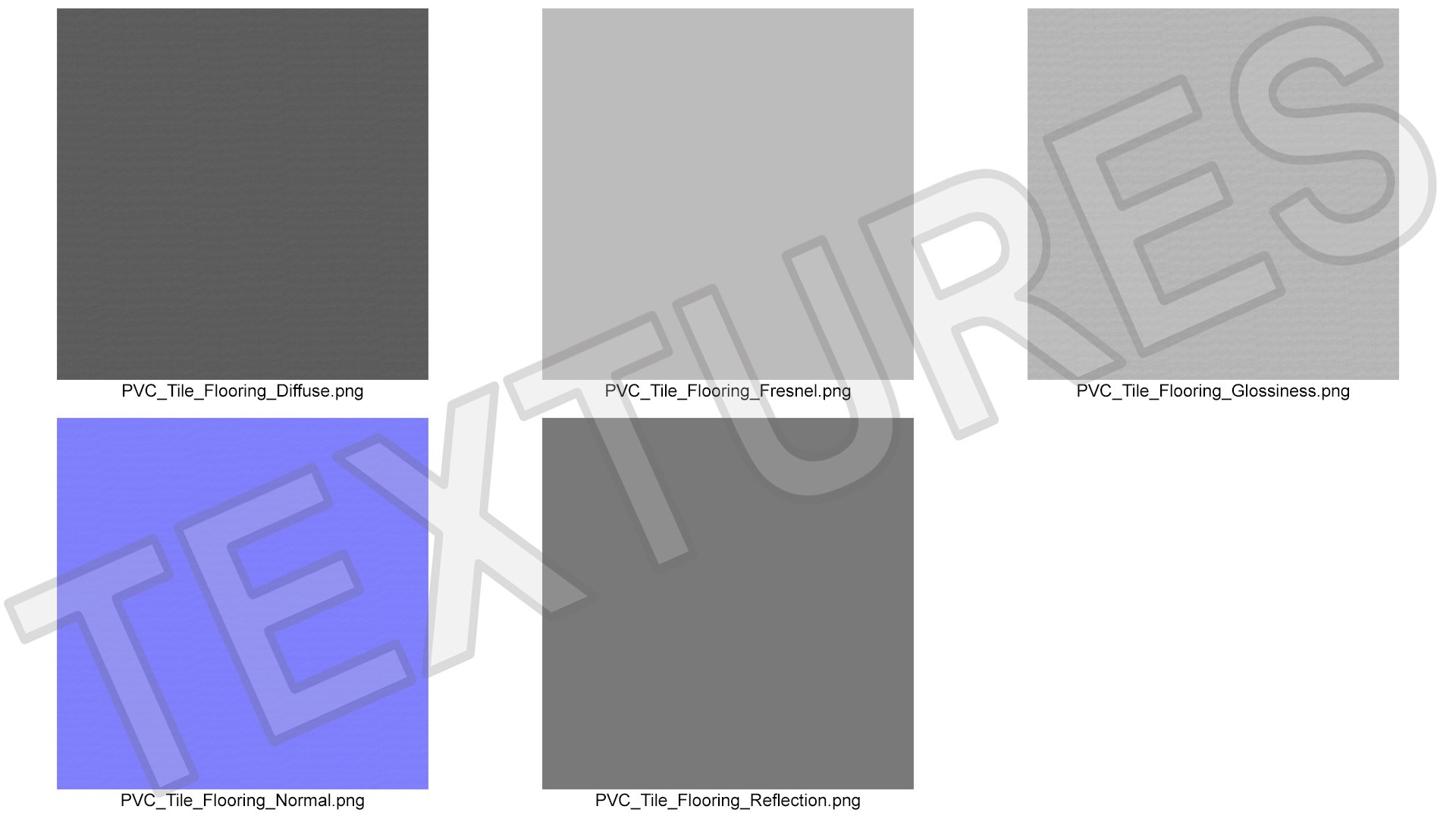 3D Model PVC Garage Floor Tile Grey - TurboSquid 2234498