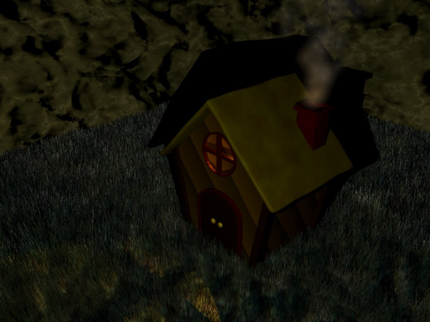 Blender Shack Scene Beginners