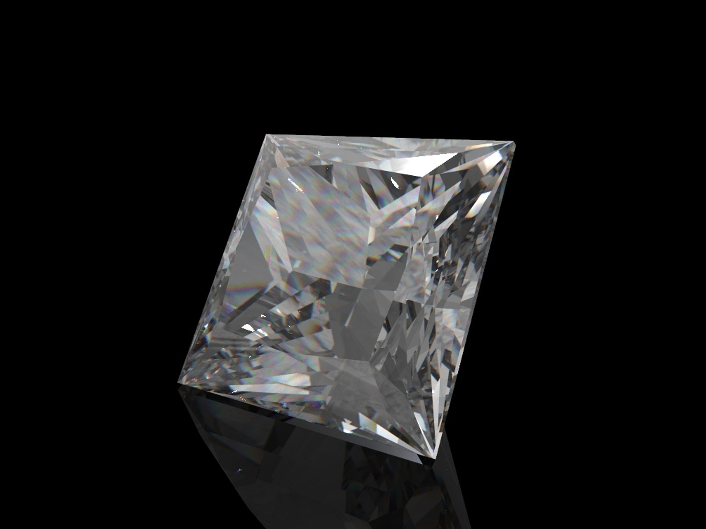 Princess Diamond 3d Model