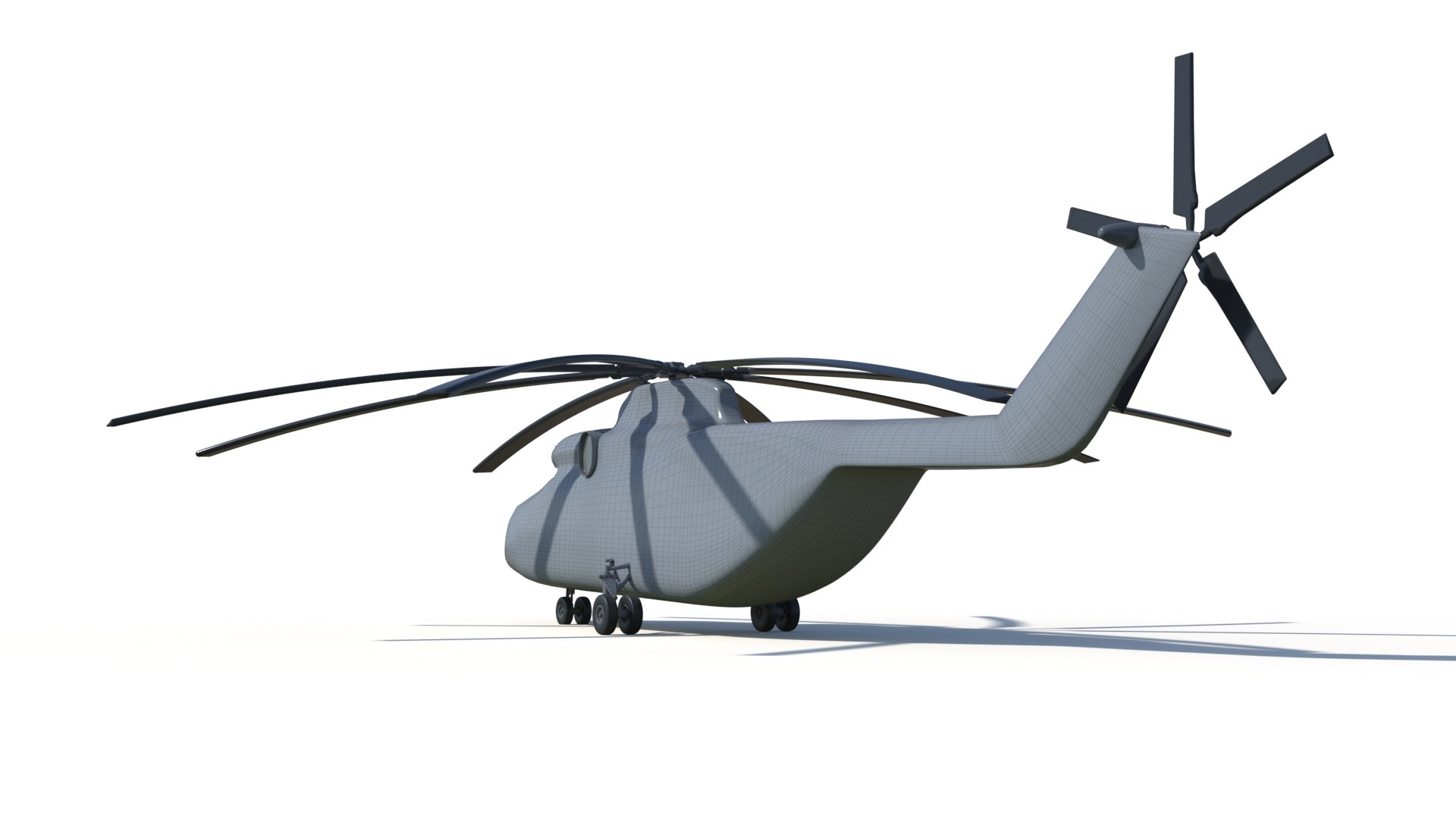Mi-26 Helicopter Model - TurboSquid 1970802