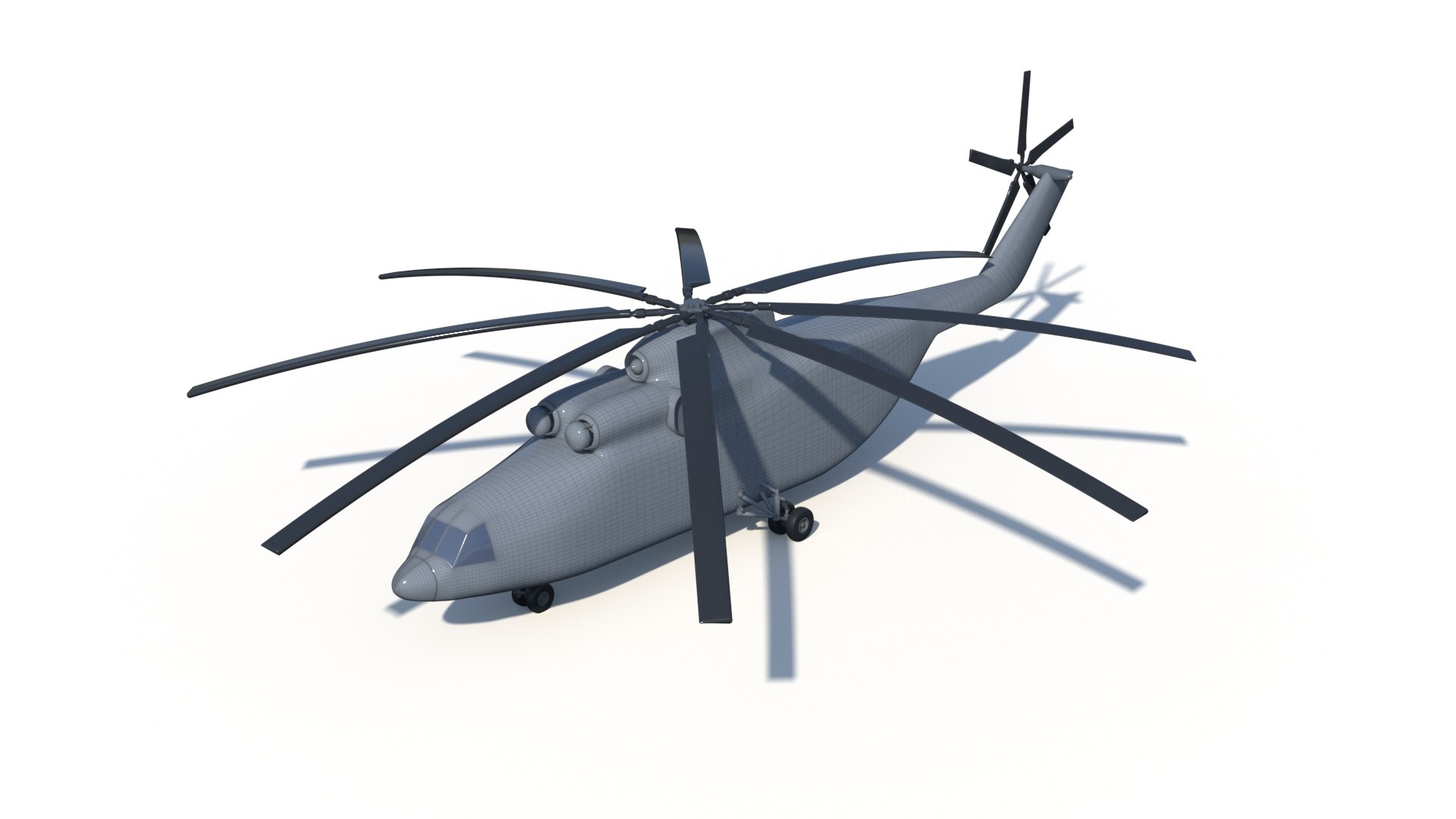 Mi-26 Helicopter Model - TurboSquid 1970802