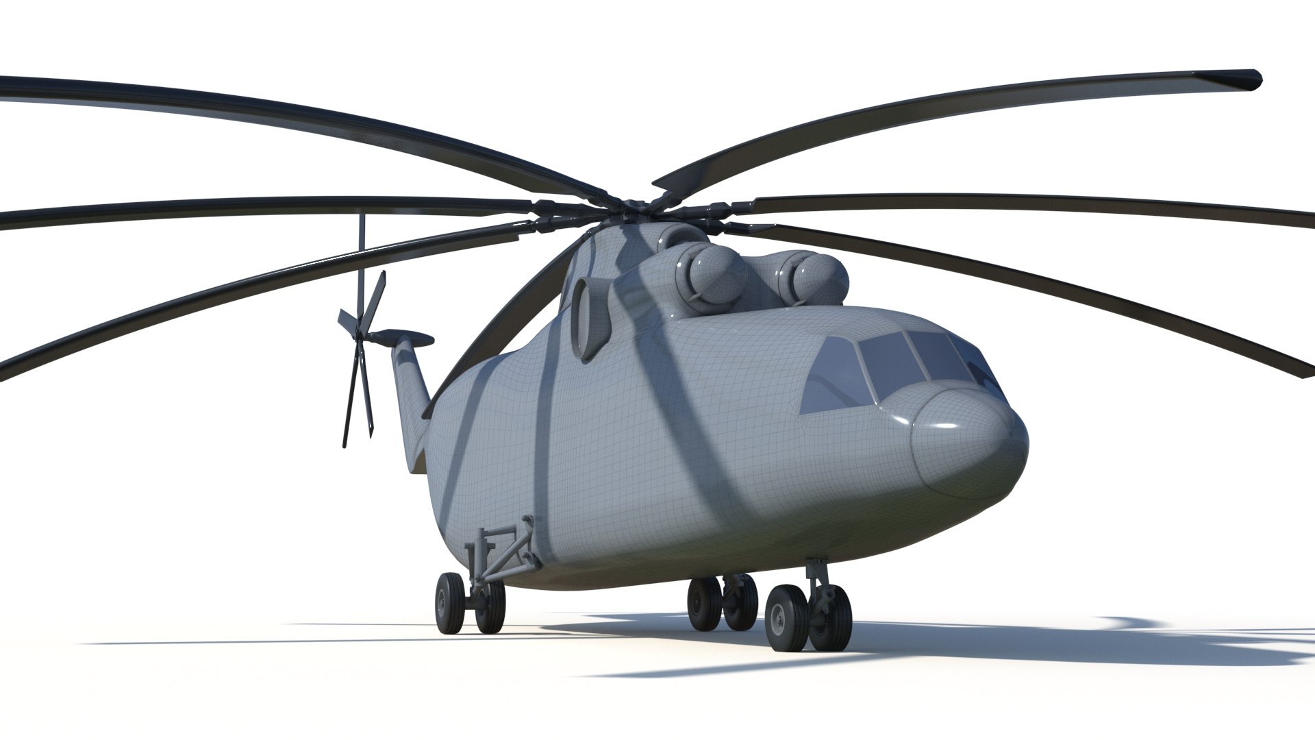 Mi-26 Helicopter Model - TurboSquid 1970802