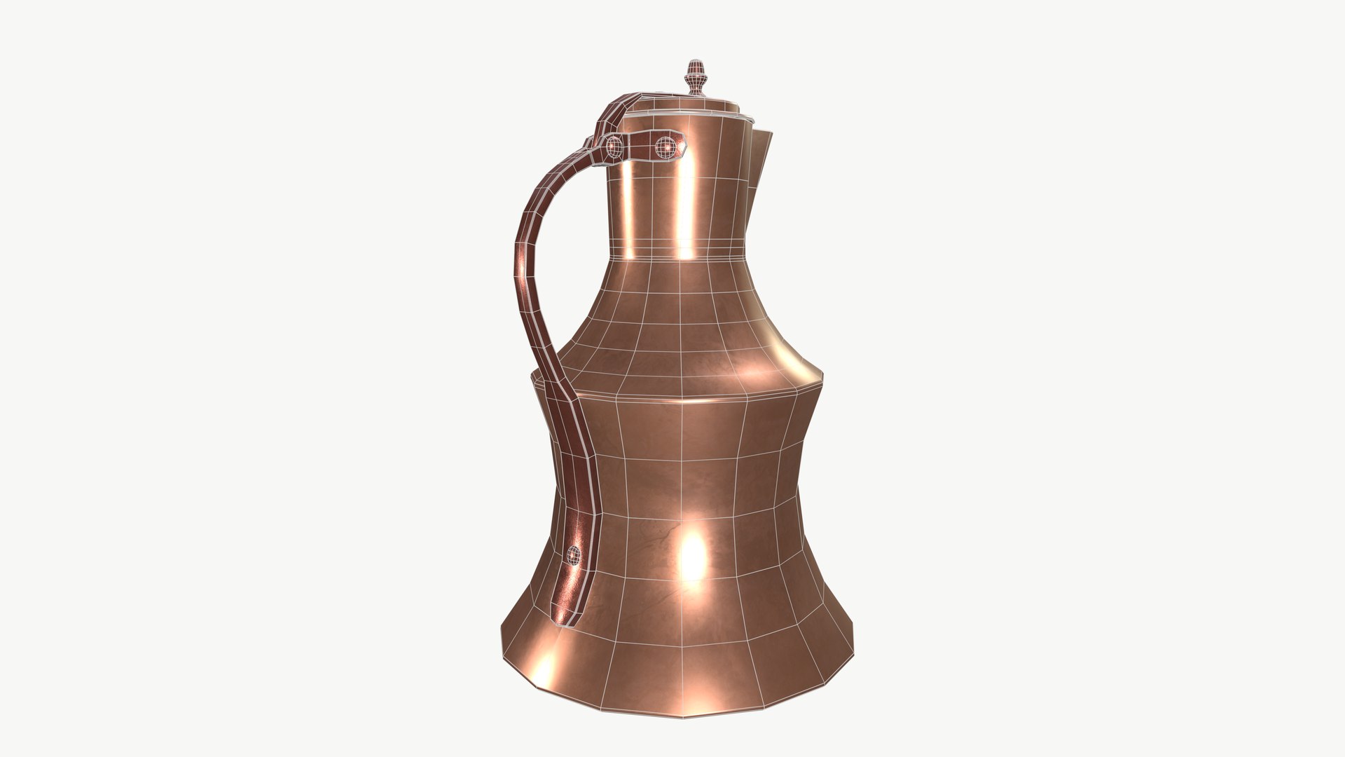 3D Copper Jug Model - TurboSquid 2397418