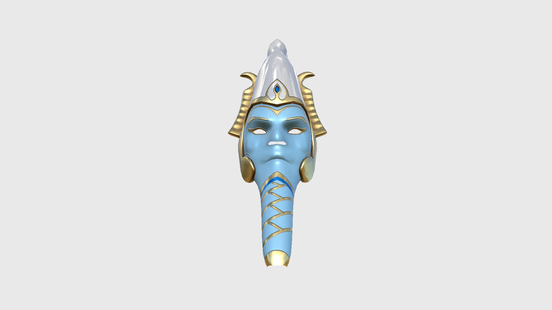 3D Osiris Mask A04 - Egyptian Gods Character Clothing Model ...