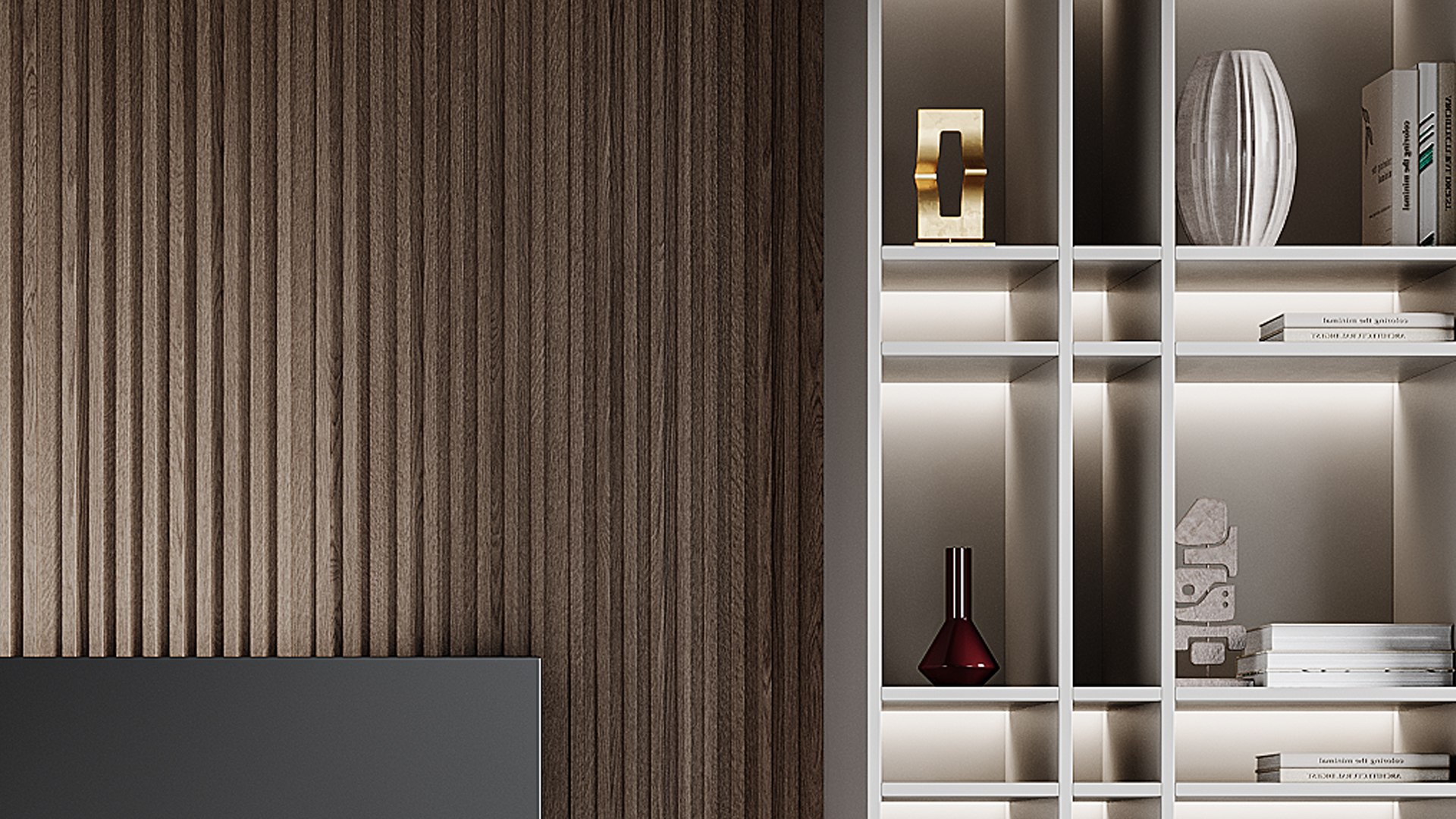 Modern TV Wall 028 3D - TurboSquid 2379203