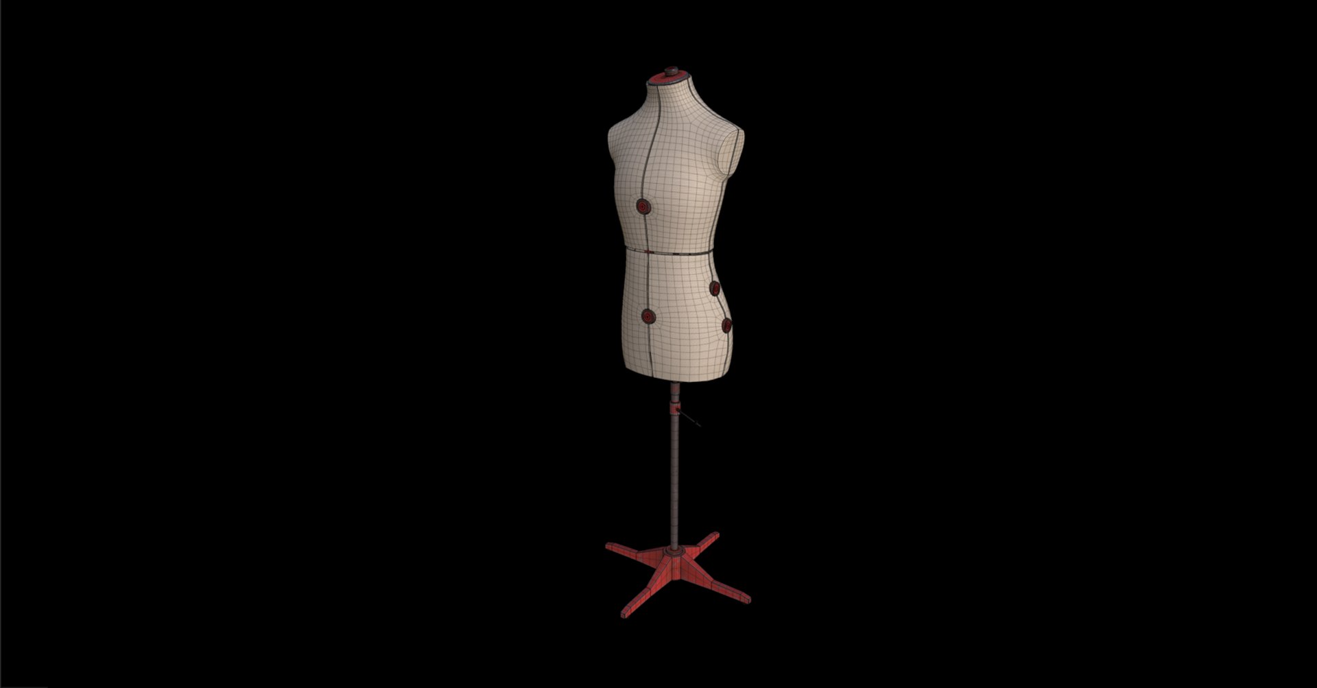 Free 3D Model Adjustable Sewing Body Model - TurboSquid 2294960