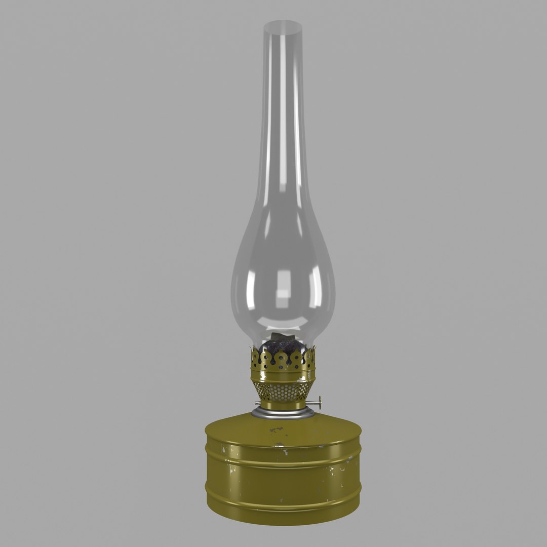Kerosene lamp 3D model - TurboSquid 1845554