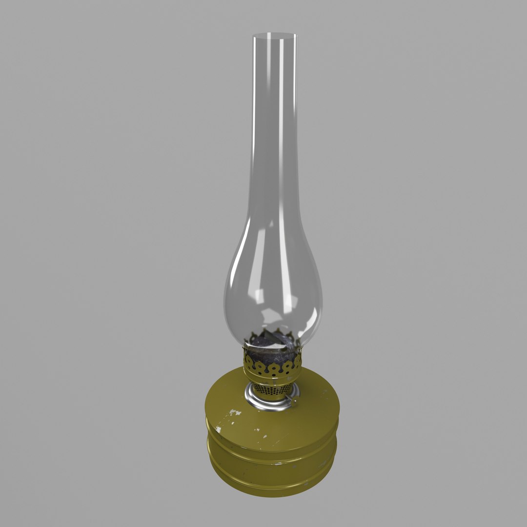 Kerosene lamp 3D model - TurboSquid 1845554