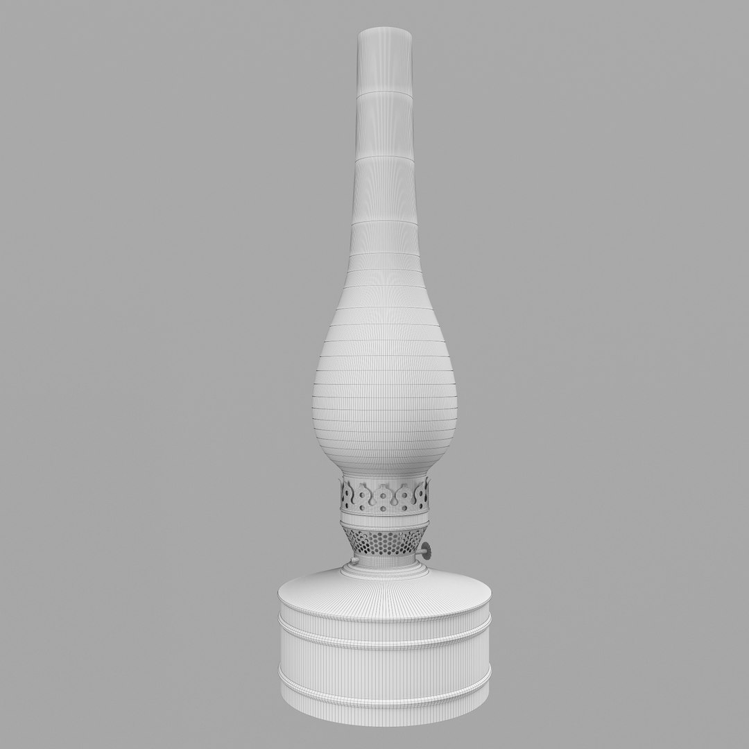 Kerosene lamp 3D model - TurboSquid 1845554