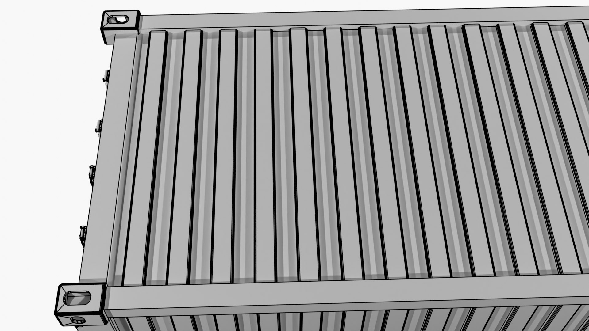 Railway Shipping Container 20ft 3D Model - TurboSquid 2008113