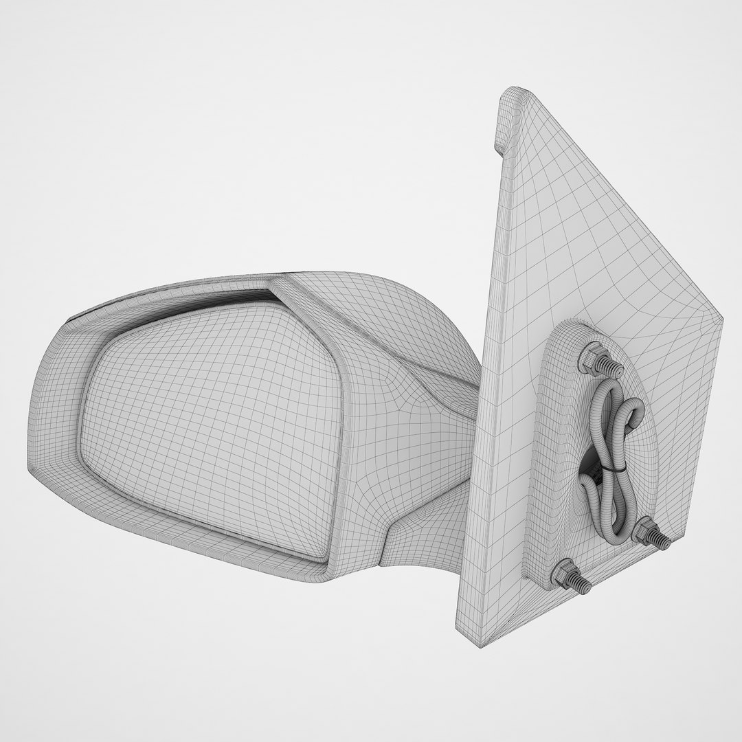 Car Side Mirror 02 3D Model - TurboSquid 2019700
