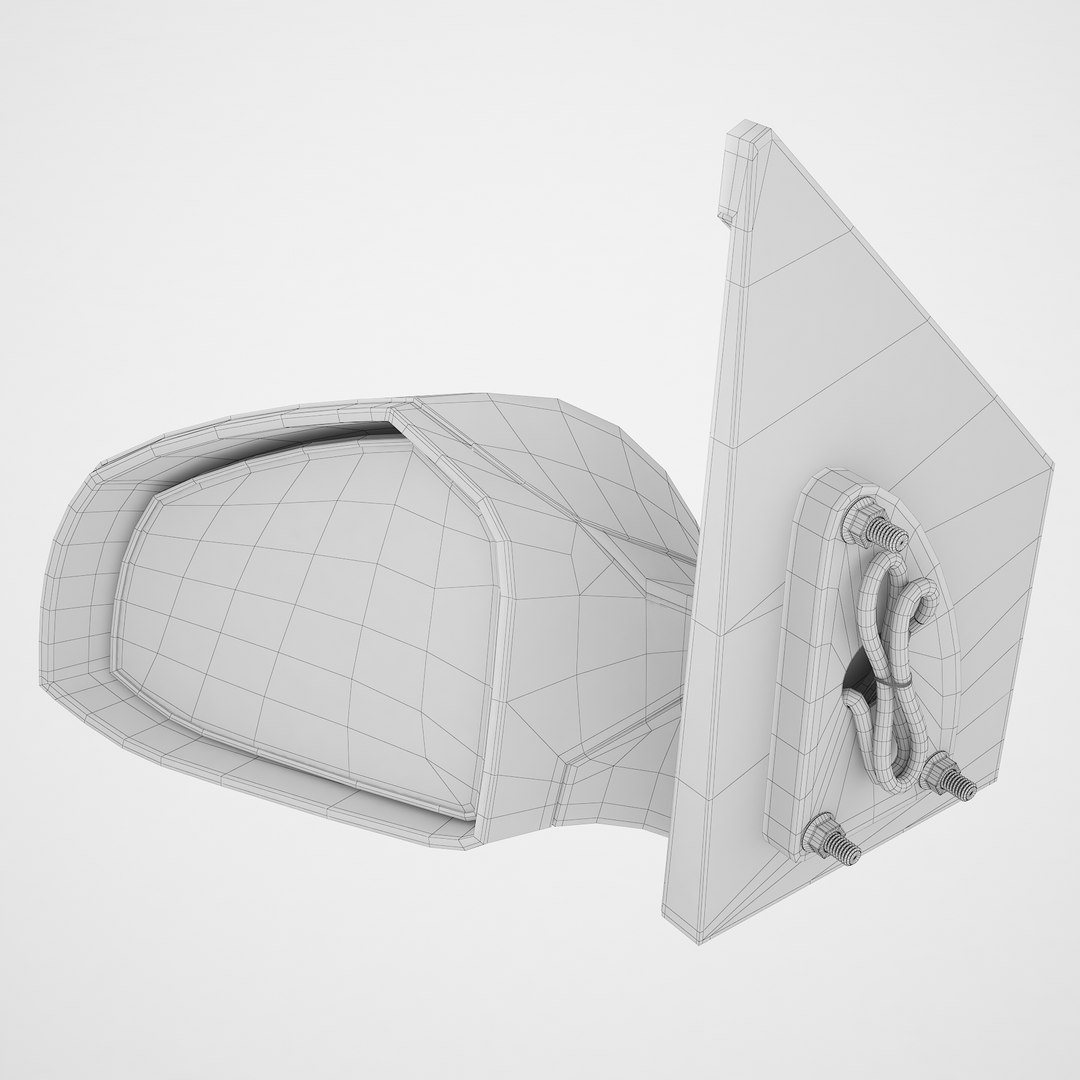 Car Side Mirror 02 3D Model - TurboSquid 2019700