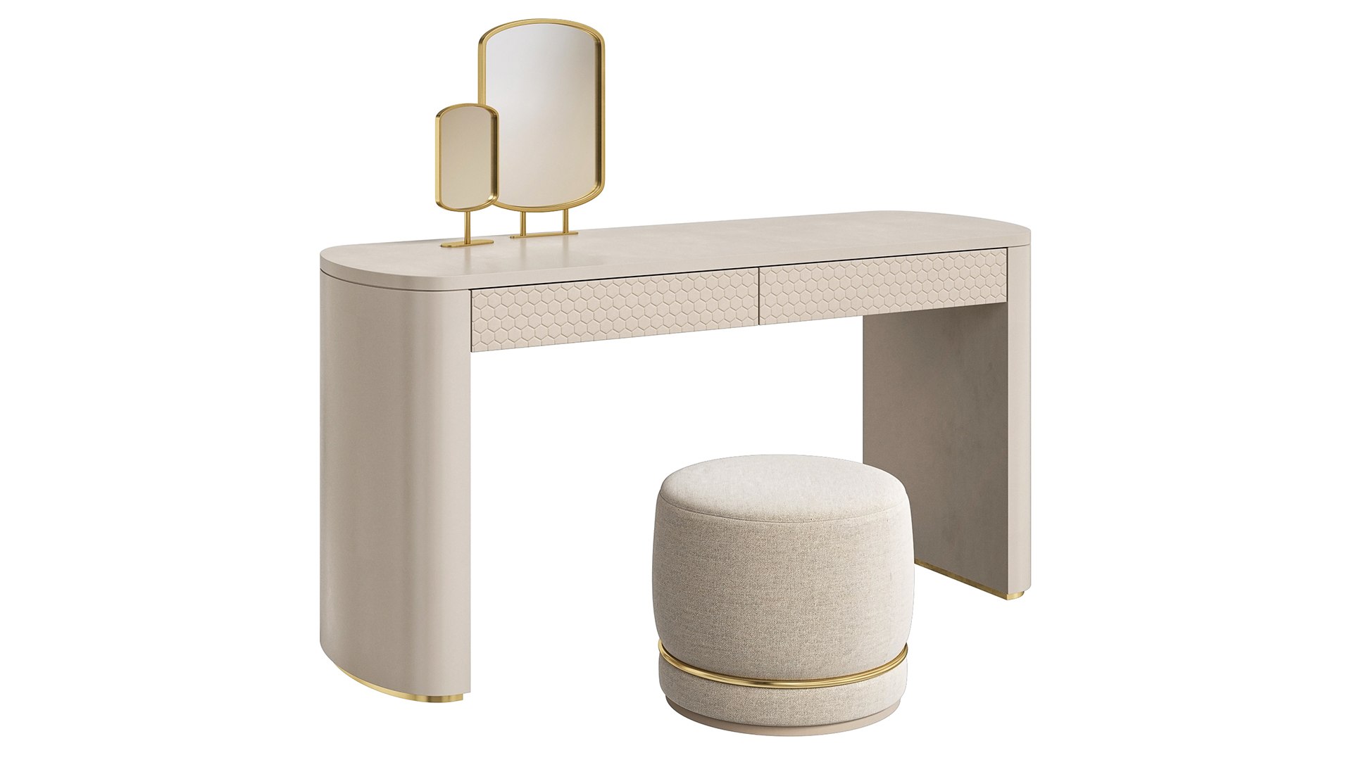 3D Ana Roque Vanity Table Moa Model - TurboSquid 2397651