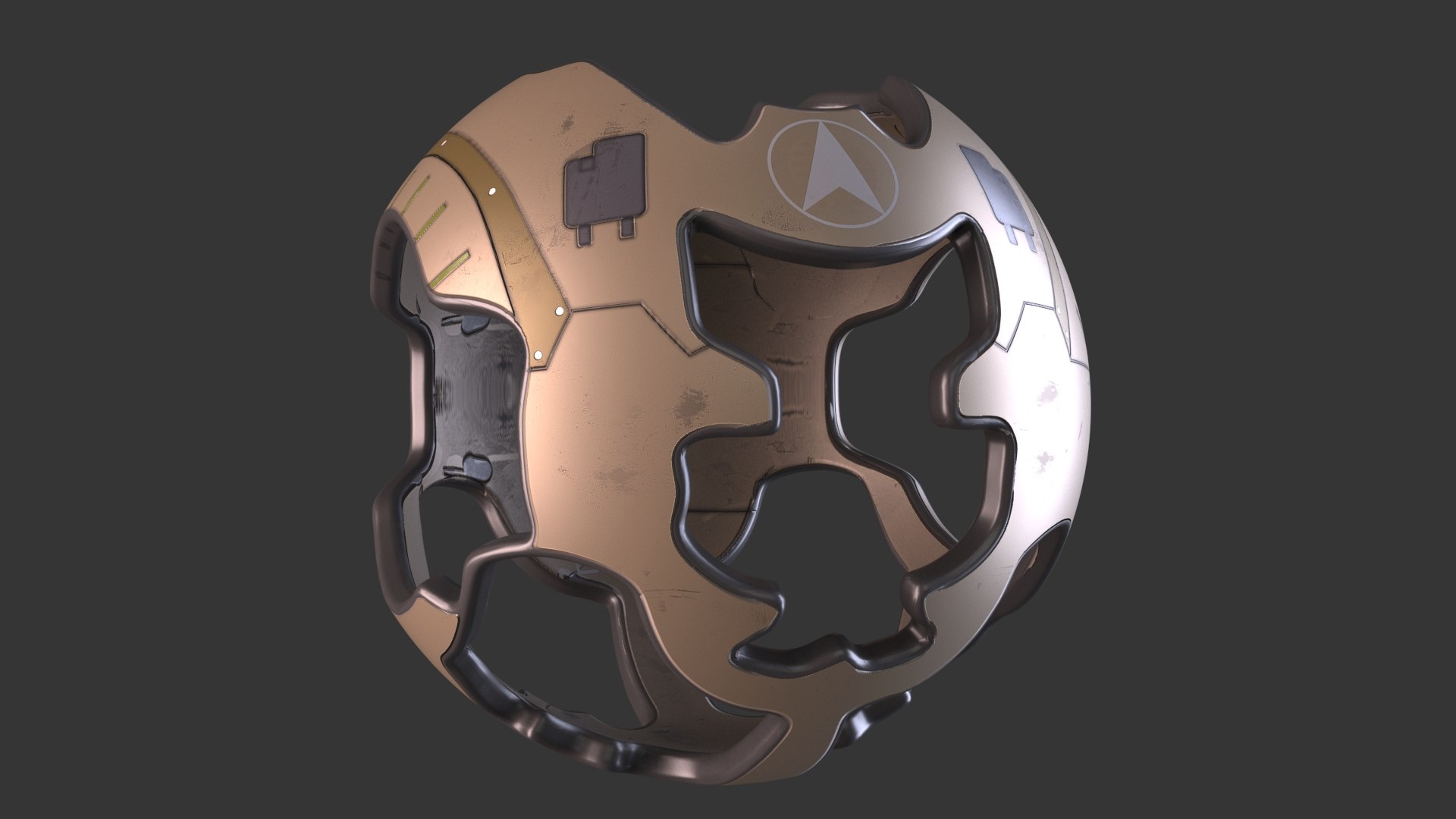 Sphere Drone 3D Model - TurboSquid 1955276