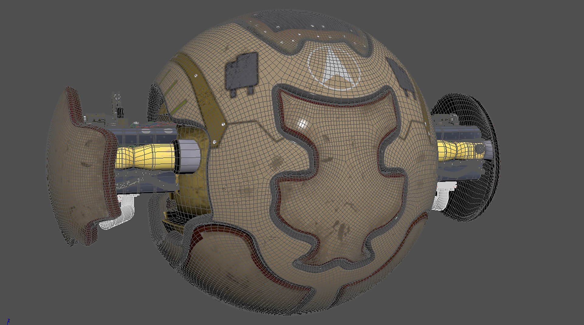 Sphere Drone 3D Model - TurboSquid 1955276