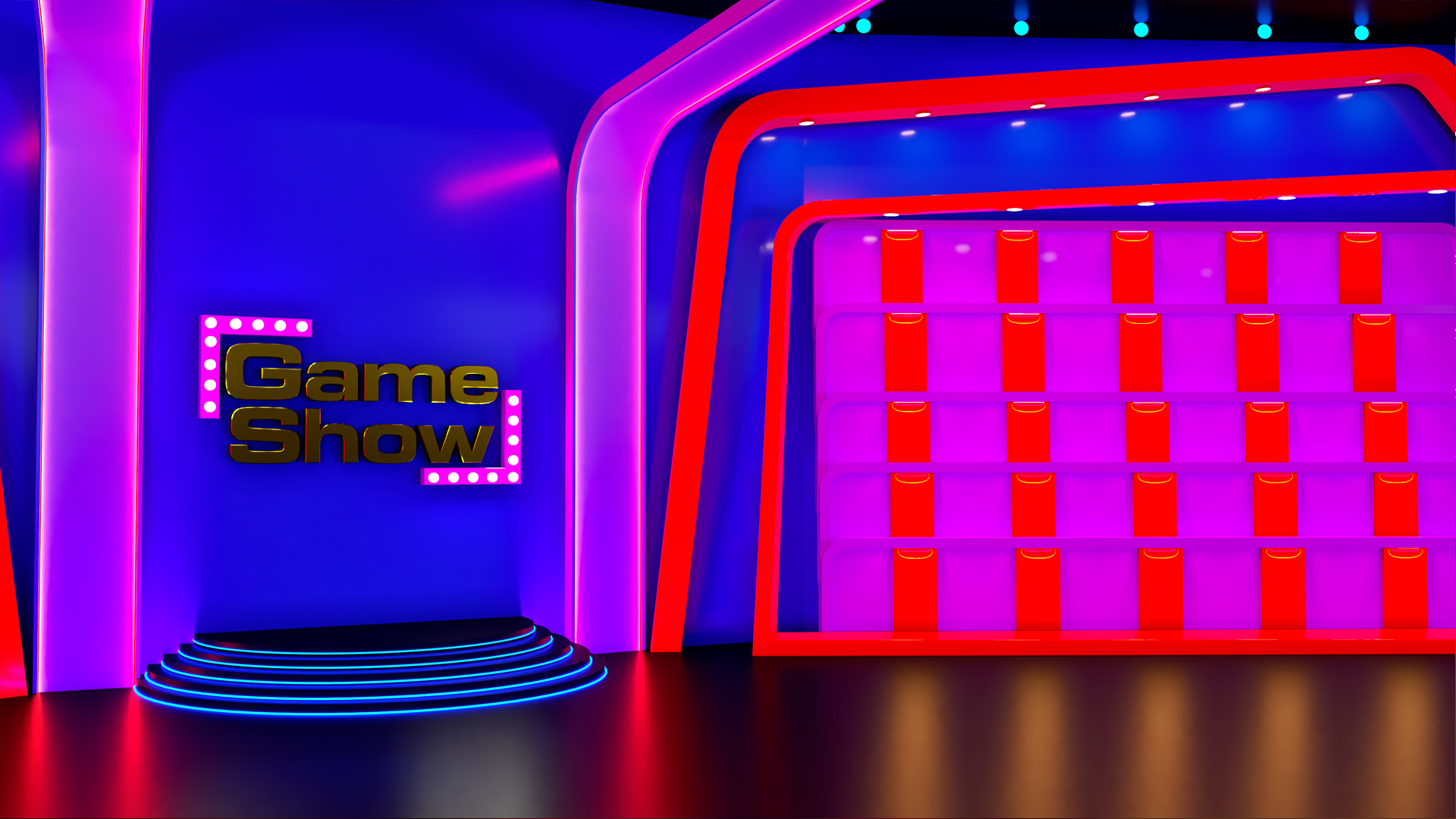 Game Show 3D model - TurboSquid 1750973