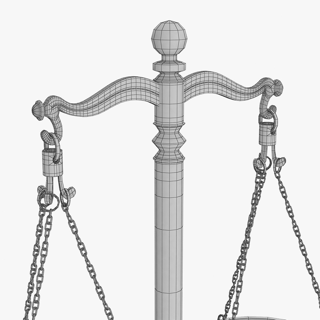 3d Model Scales Antique