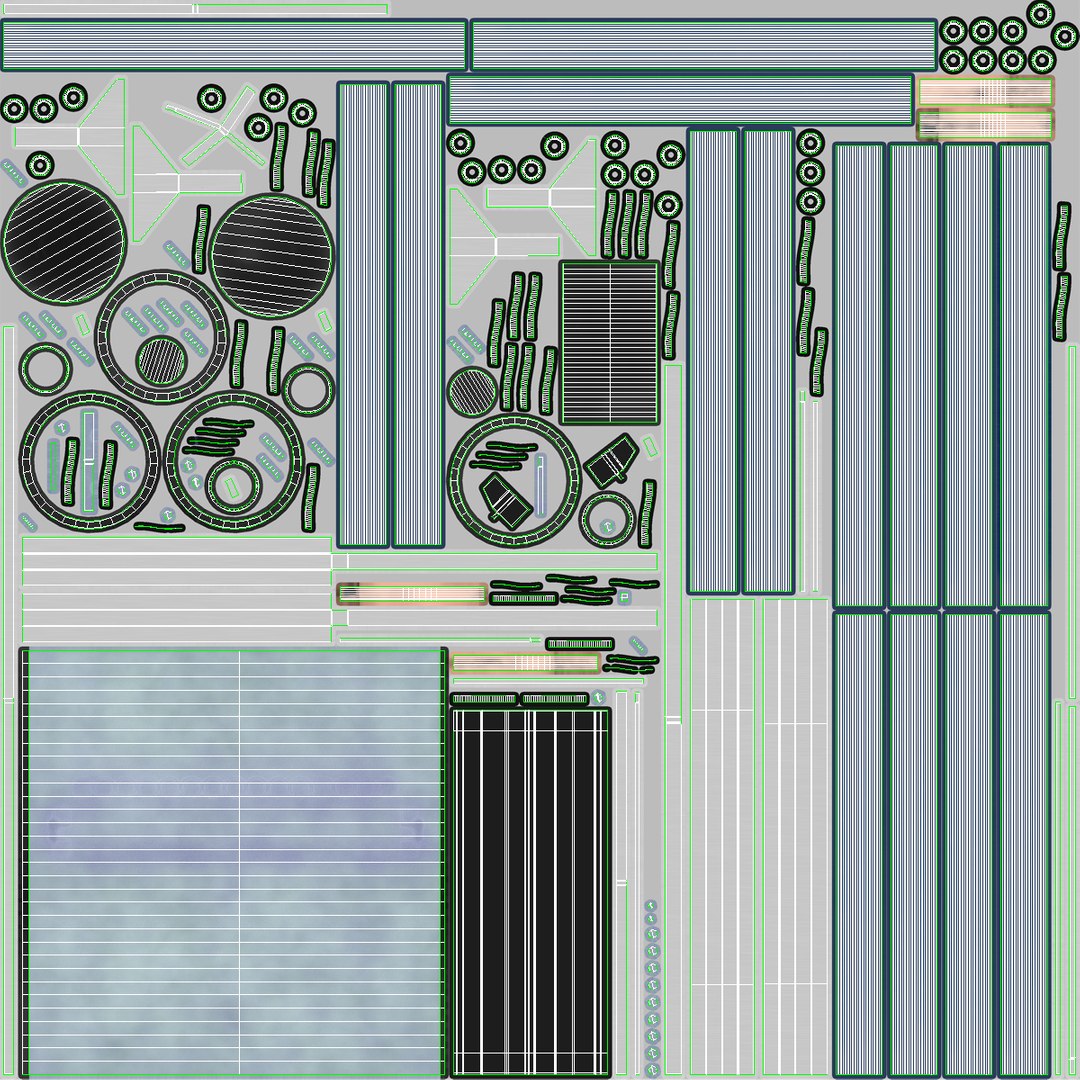 3D Model Solar Water Heating Panel - TurboSquid 2091200