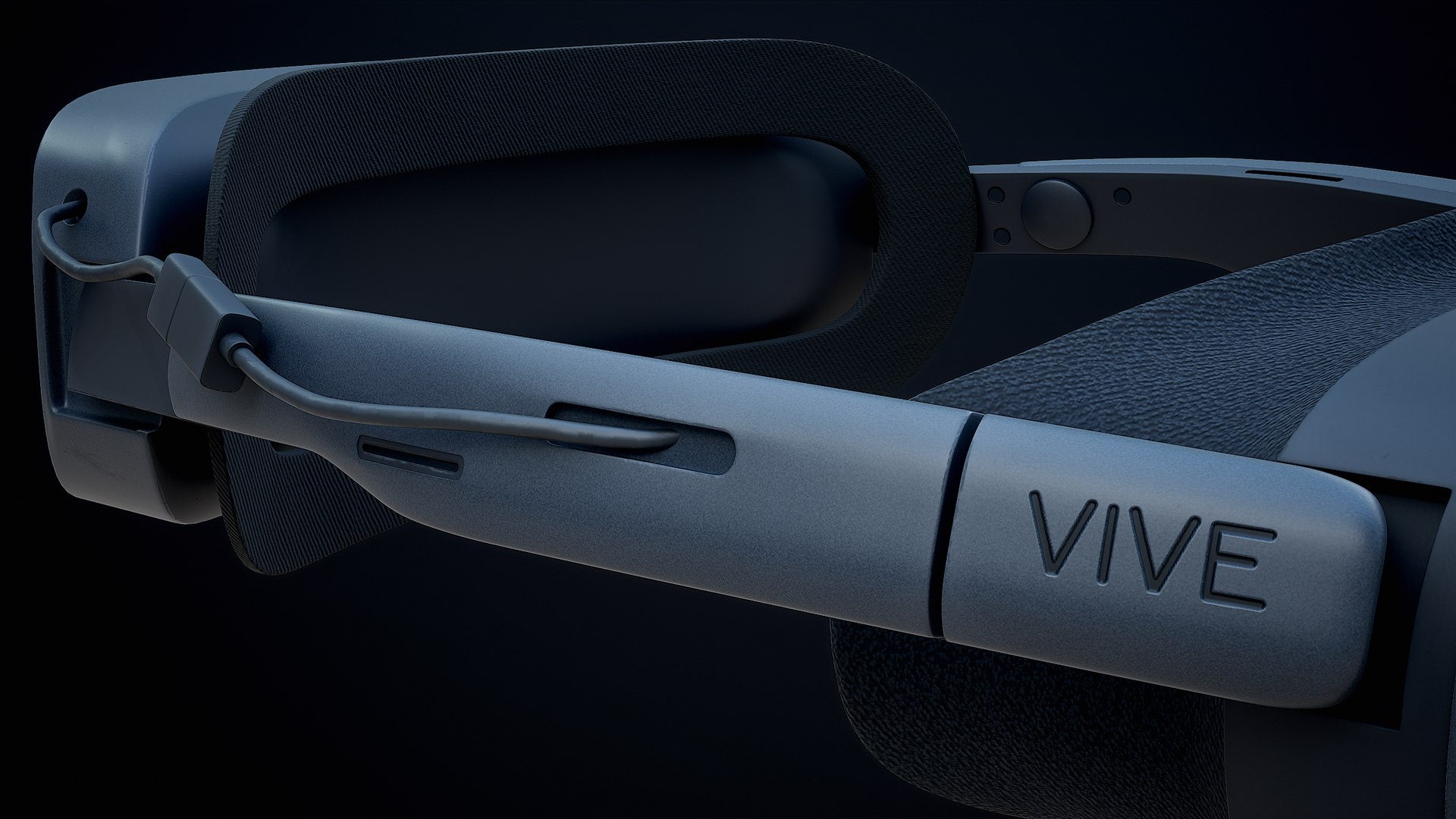 3D HTC Vive XR Elite VR Headset PBR - TurboSquid 2032864