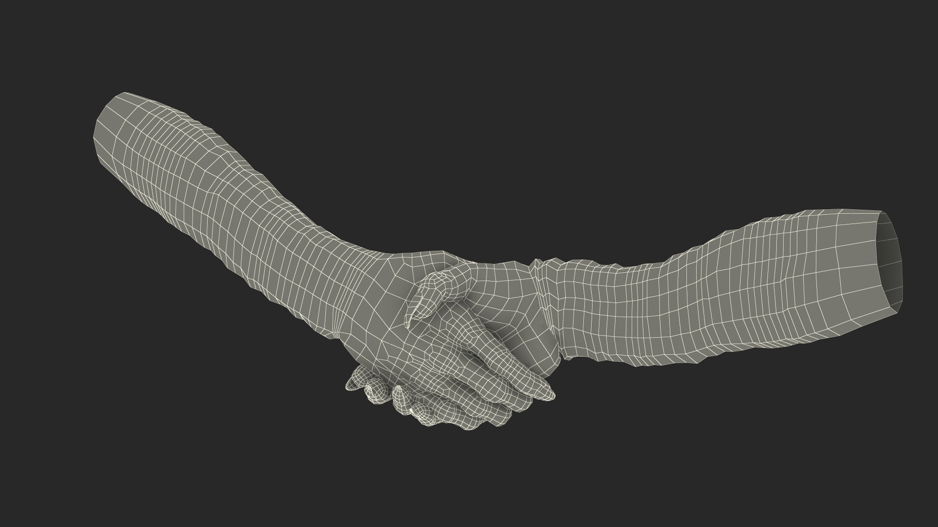 Handshake Green Goblin Hands Rigged 3D Model - TurboSquid 2111836