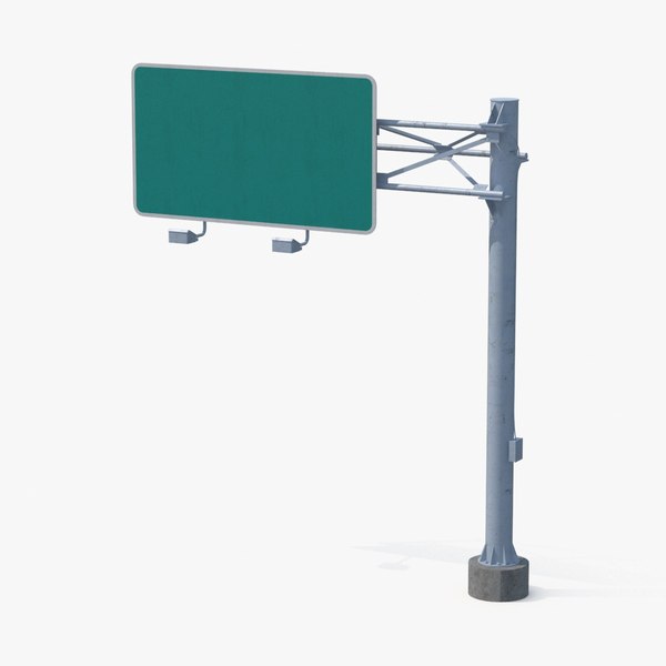 Highway Signage 3D Models for Download | TurboSquid