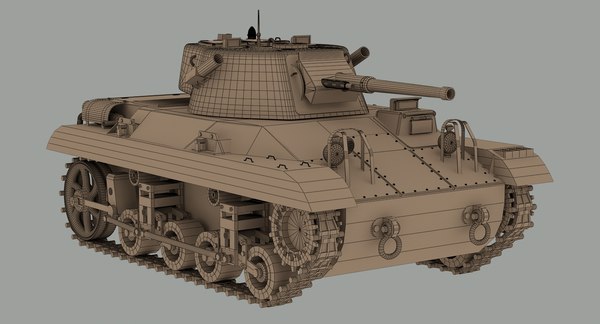 tanks ww2 3d model