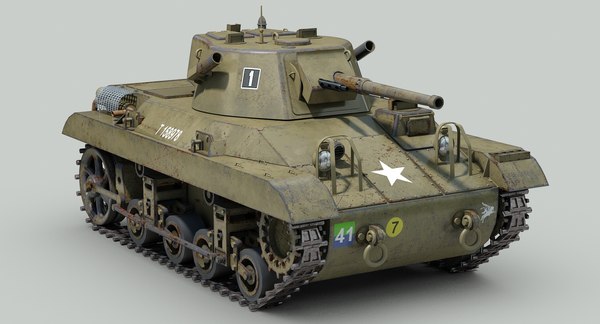 tanks ww2 3d model
