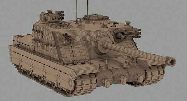 tanks ww2 3d model
