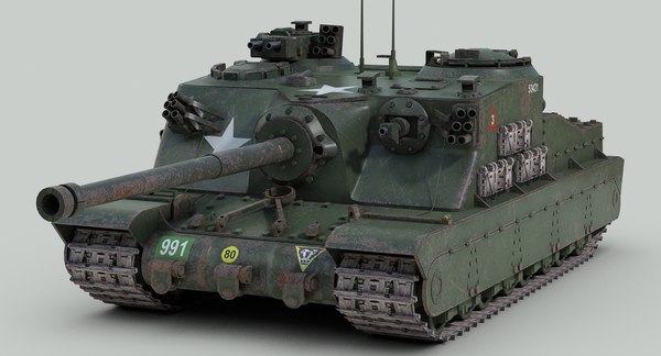 tanks ww2 3d model