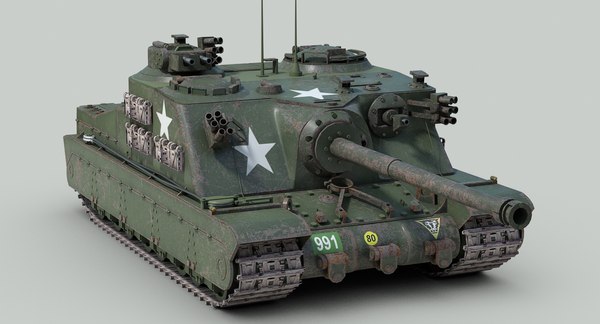 tanks ww2 3d model
