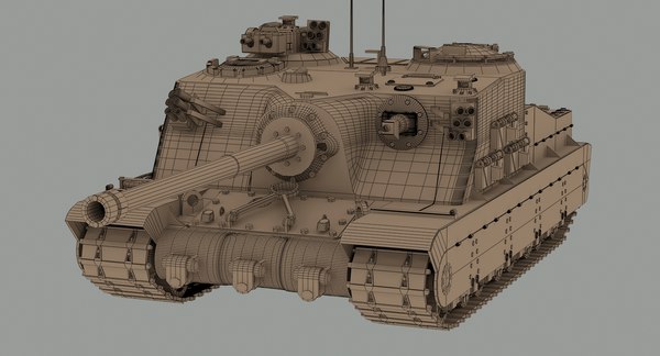 tanks ww2 3d model