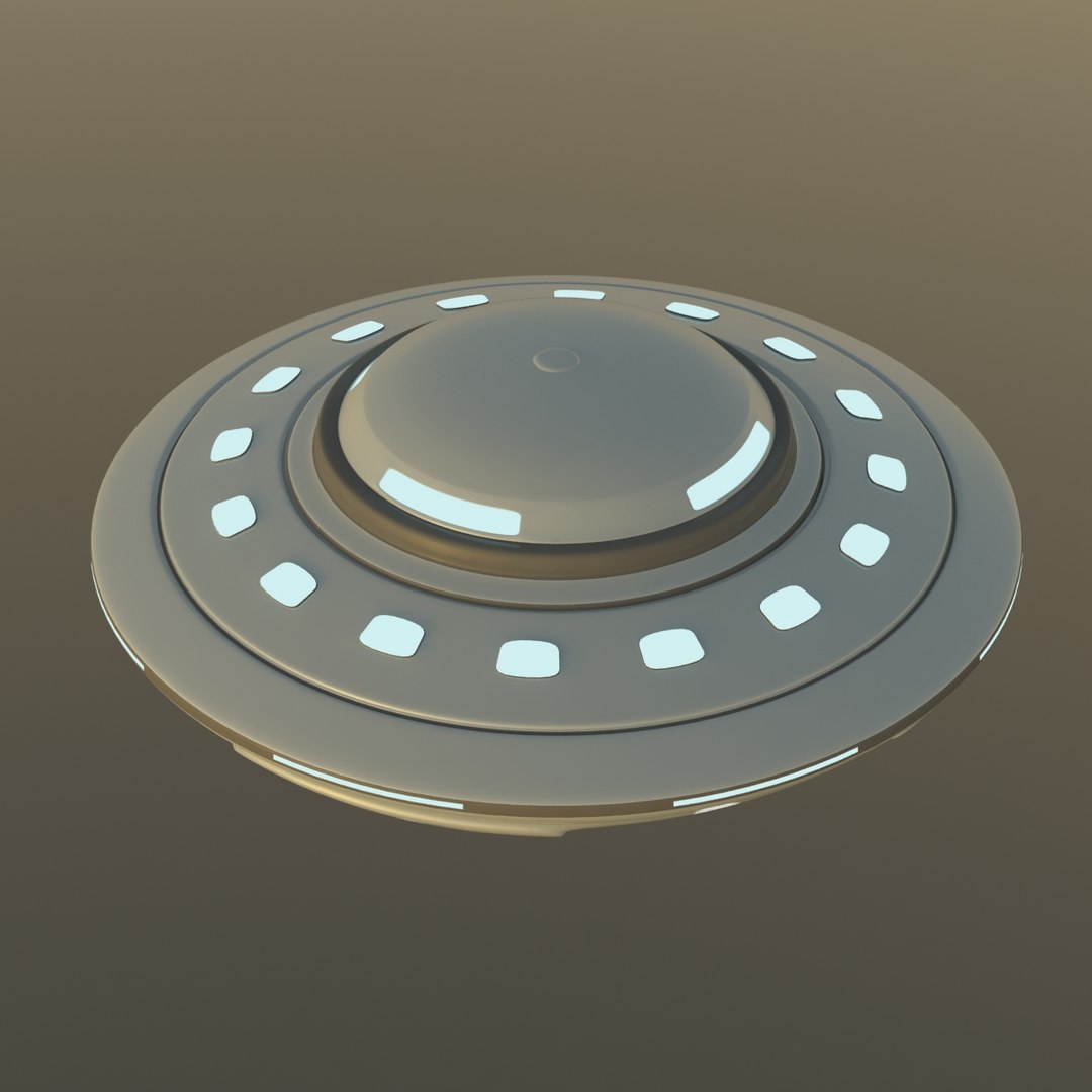 Cartoon Unidentified Flying 3d X