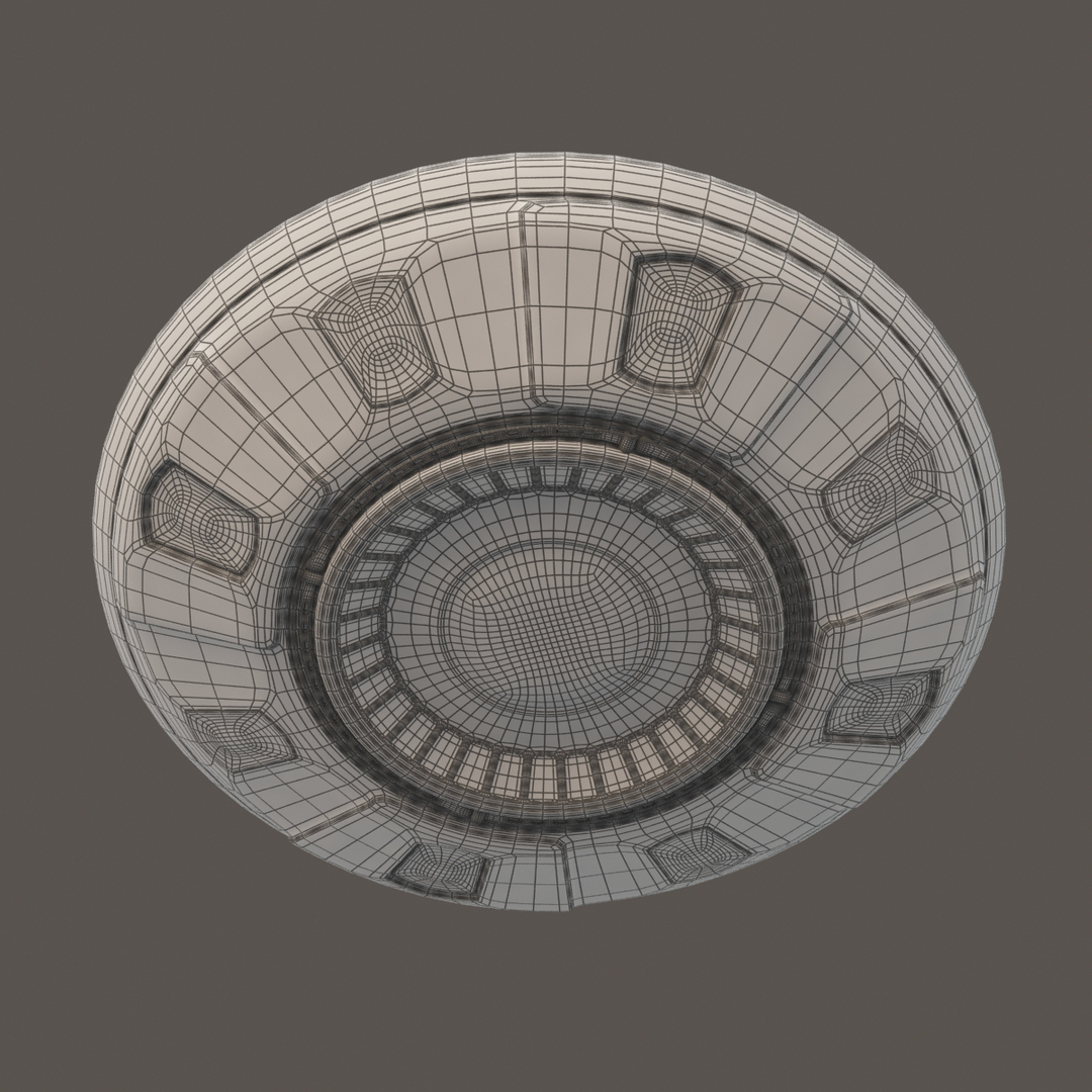 Cartoon Unidentified Flying 3d X