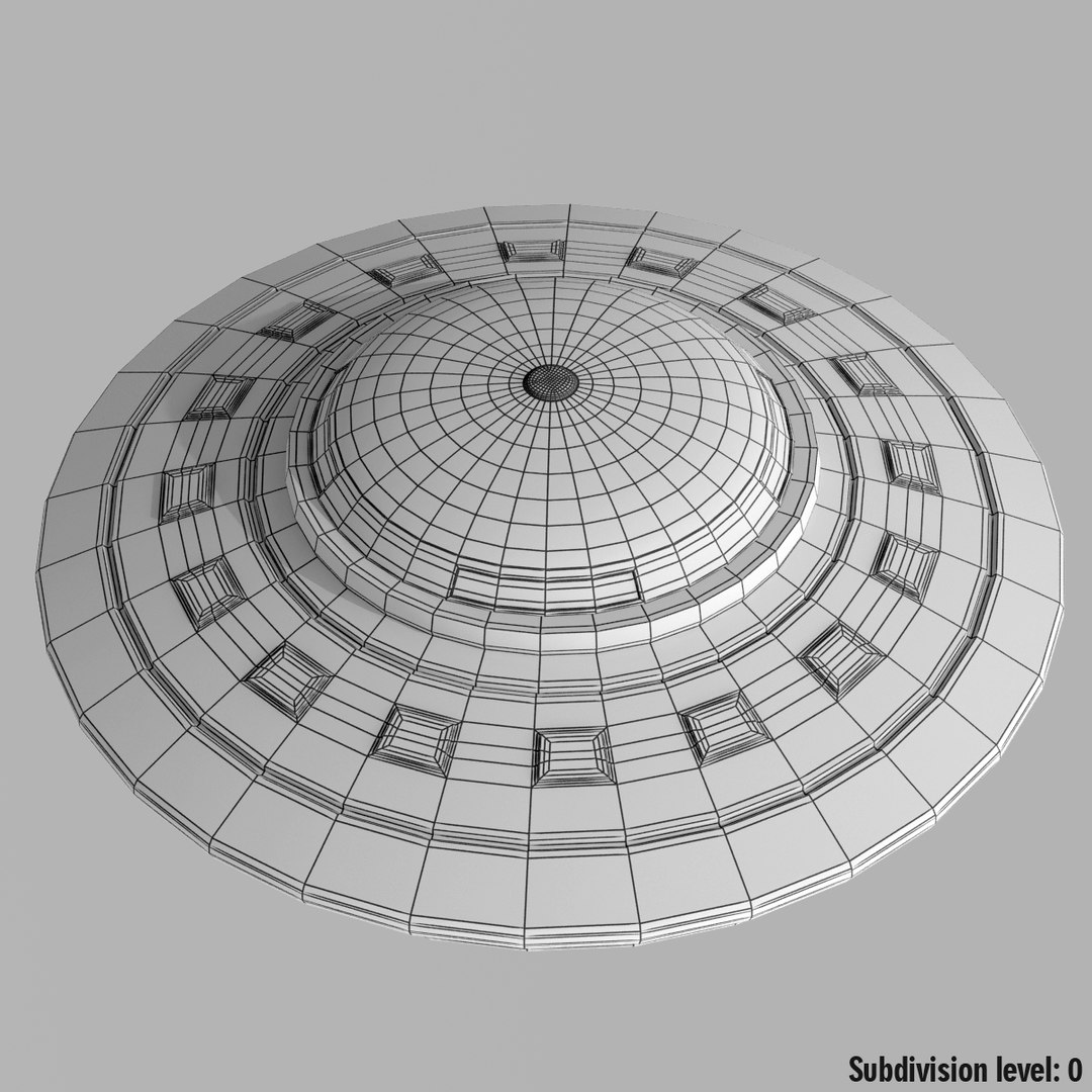 Cartoon Unidentified Flying 3d X