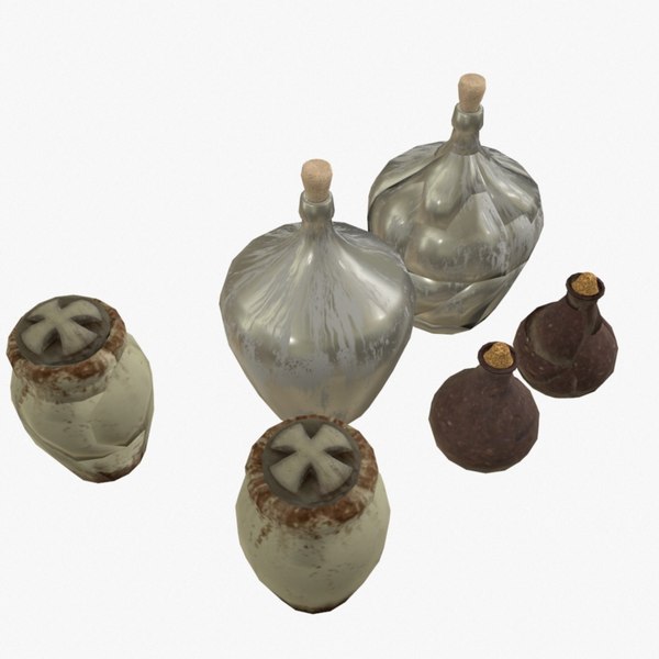modelo 3d ollas rotas - TurboSquid 2135863