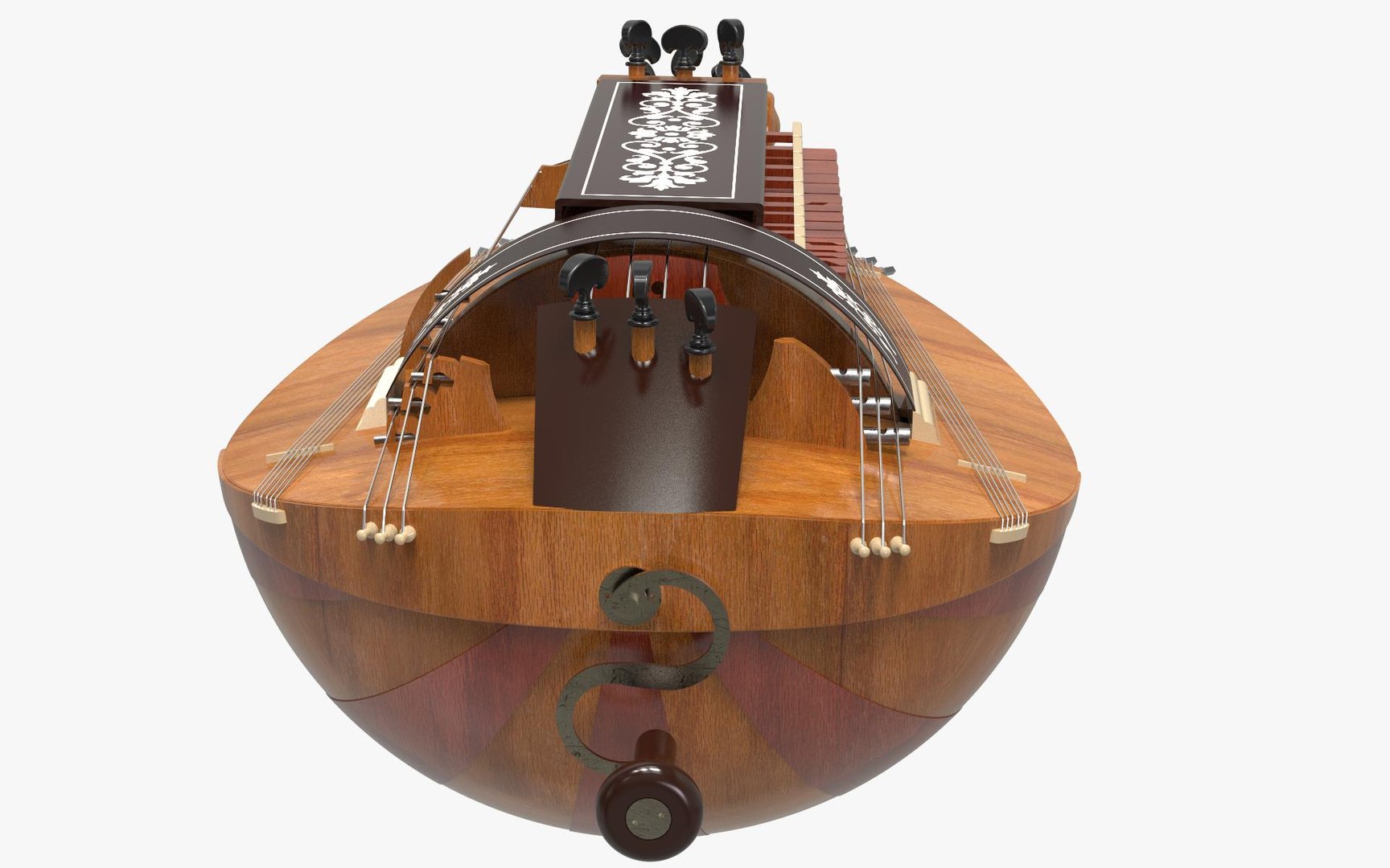 Hurdy Gurdy model - TurboSquid 1914222