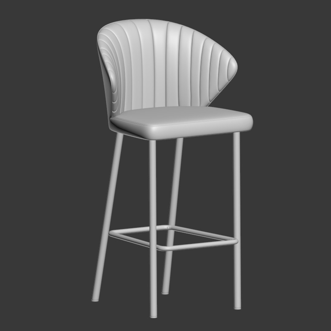 Clearance - Heidi Bar Stool 3D Model - TurboSquid 1549443