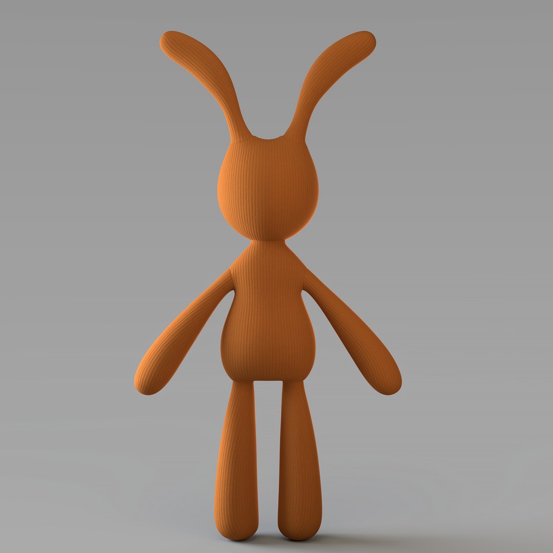 Rabbit Doll 3D - TurboSquid 1620859