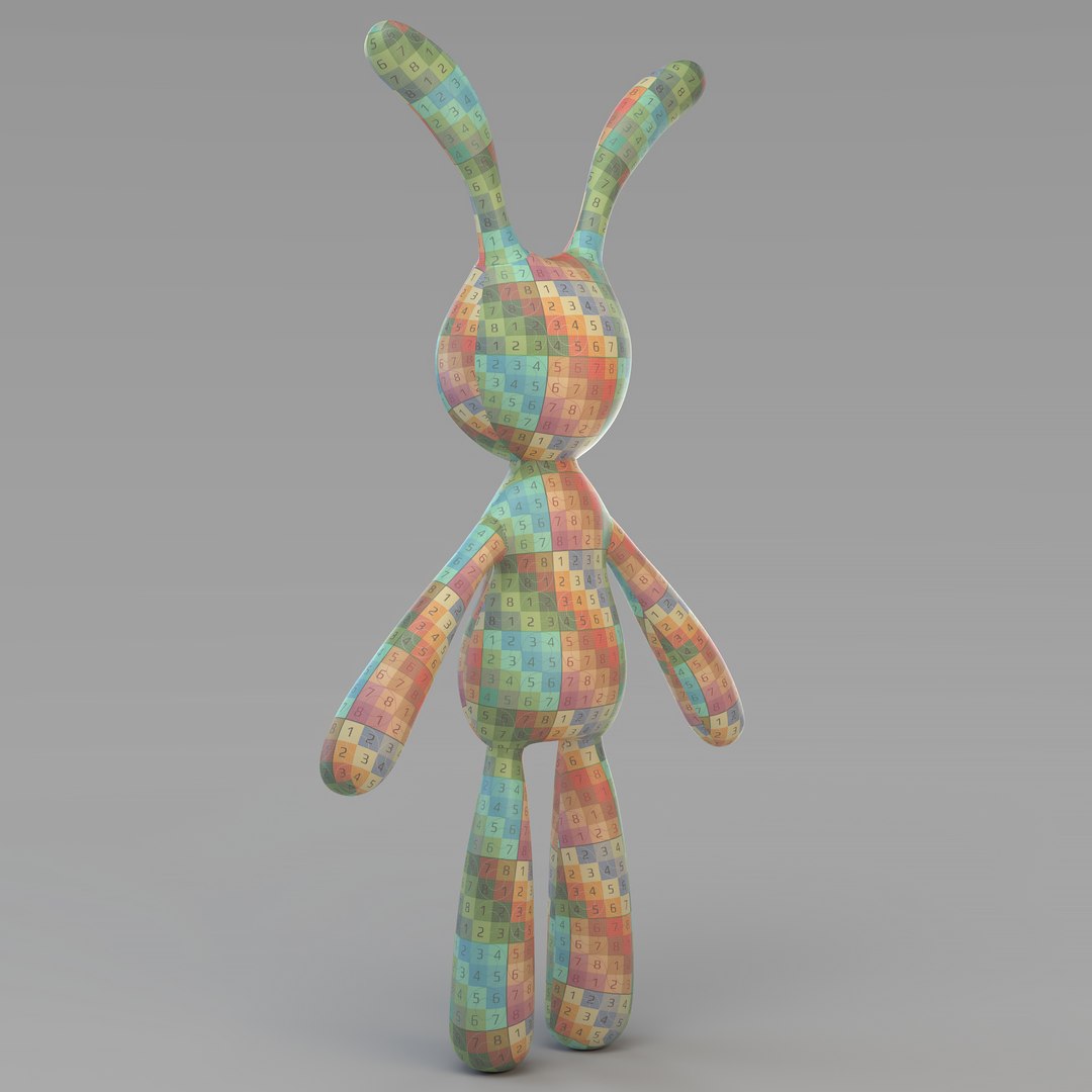 Rabbit Doll 3D - TurboSquid 1620859