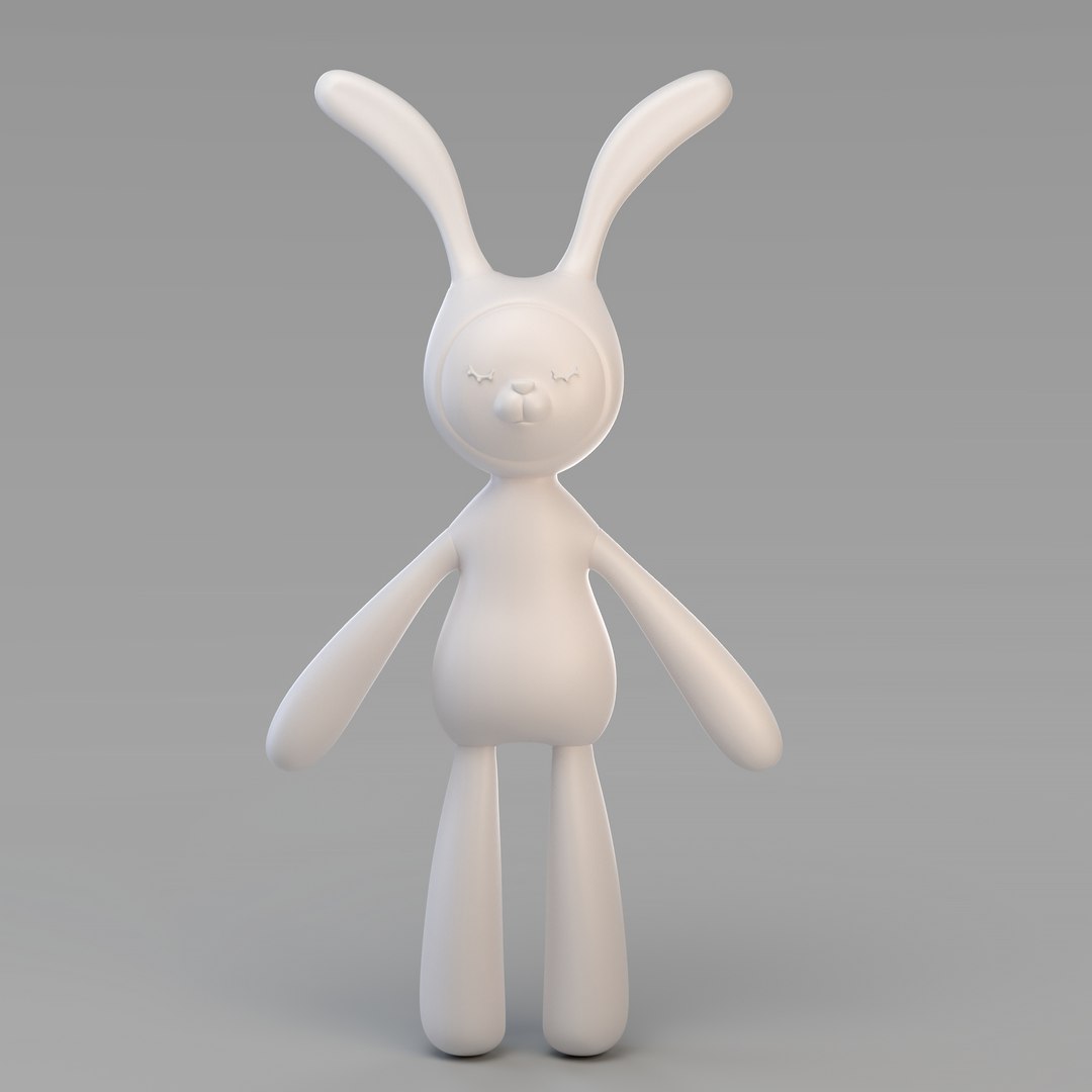 Rabbit Doll 3D - TurboSquid 1620859