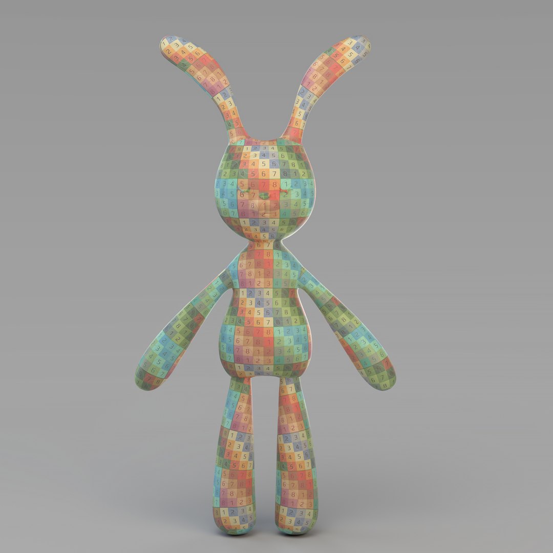 Rabbit Doll 3D - TurboSquid 1620859