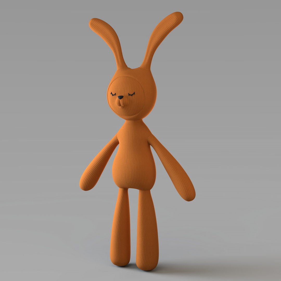 Rabbit doll 3D - TurboSquid 1620859