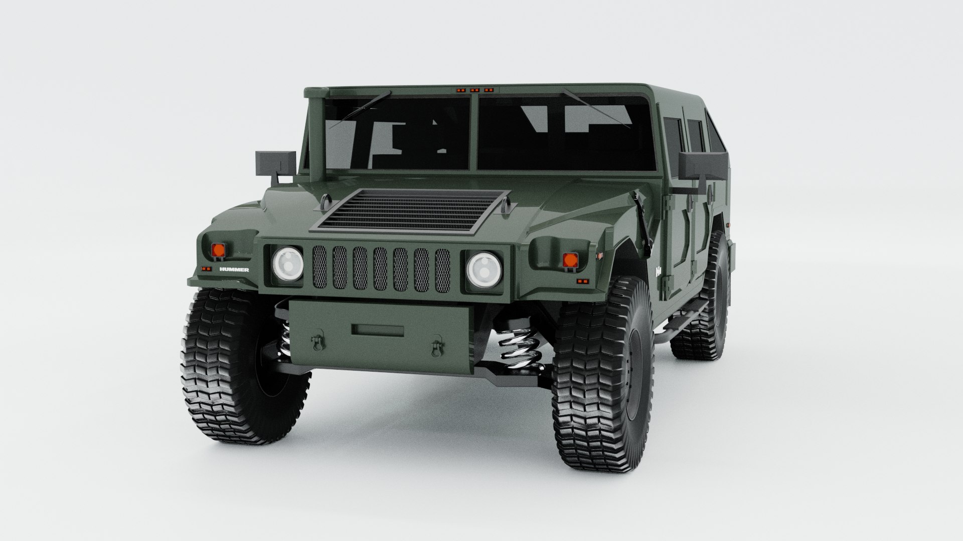HUMVEE 1993 Old HUMMER H1 FOR SUBDIVISION 3D Model - TurboSquid 2033416