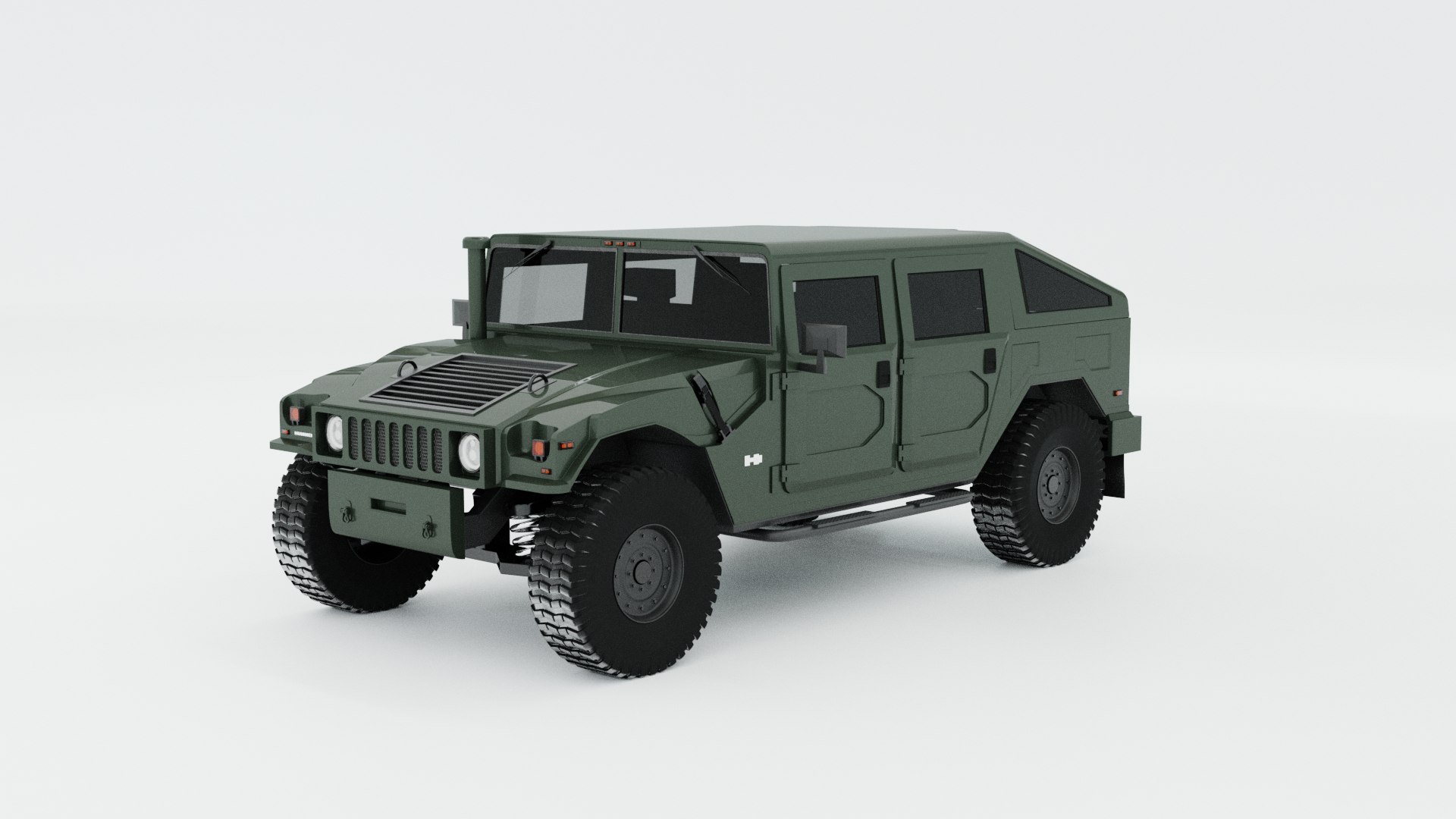 HUMVEE 1993 Old HUMMER H1 FOR SUBDIVISION 3D Model - TurboSquid 2033416