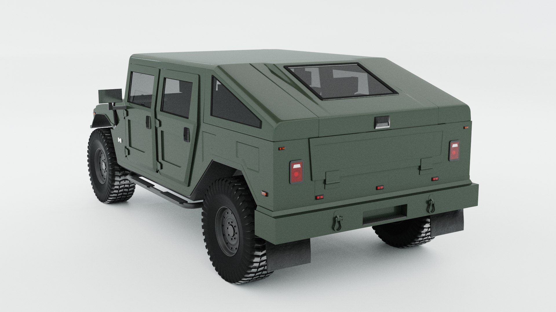 HUMVEE 1993 Old HUMMER H1 FOR SUBDIVISION 3D Model - TurboSquid 2033416