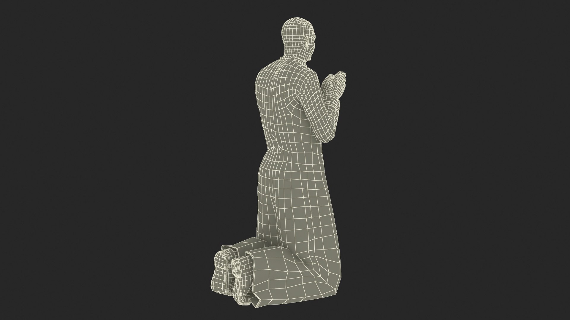 3D Catholic Priest Rigged Model - TurboSquid 2321615