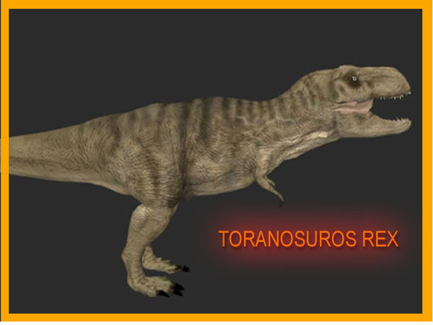 Toranosuros 3d Obj