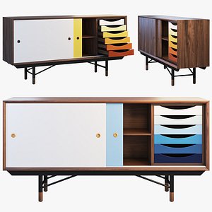 1955 tv cabinet 3 3D model - TurboSquid 1393739