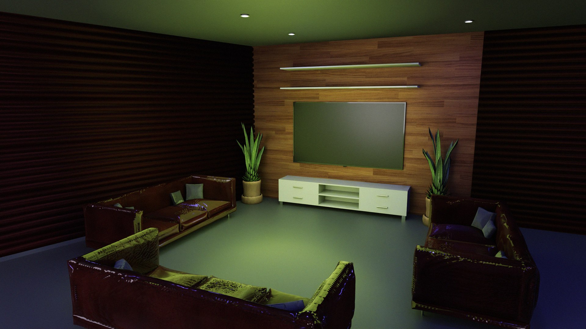 Music Studio Recording Low-Poly 3D Model 3D model - TurboSquid 2103559