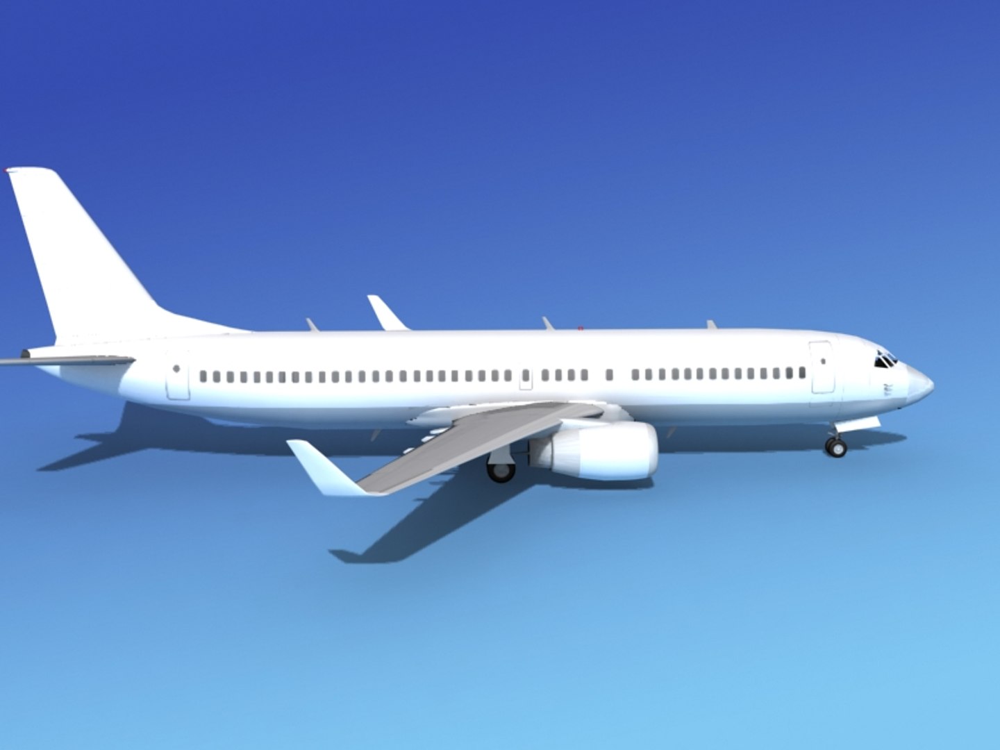 3d Model Of Boeing 737-800 737